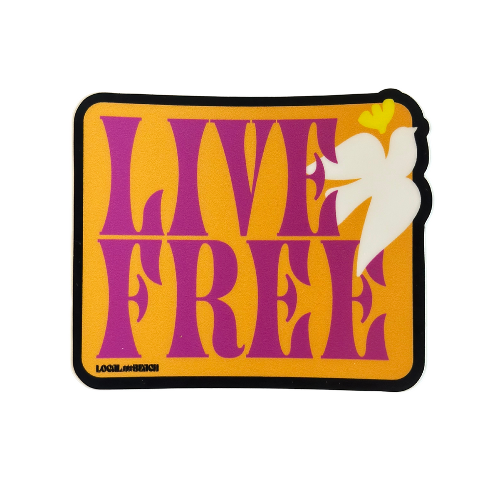 Vinyl Local Beach Stickers – LocalBeach