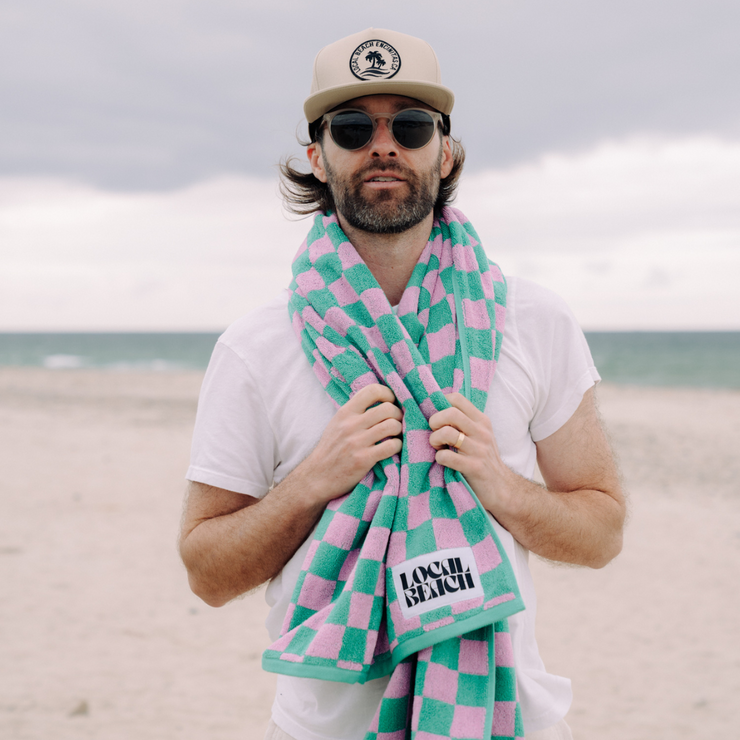 Checker Beach & Bath Towel – LocalBeach
