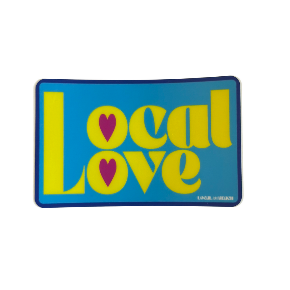 Vinyl Local Beach Stickers – LocalBeach