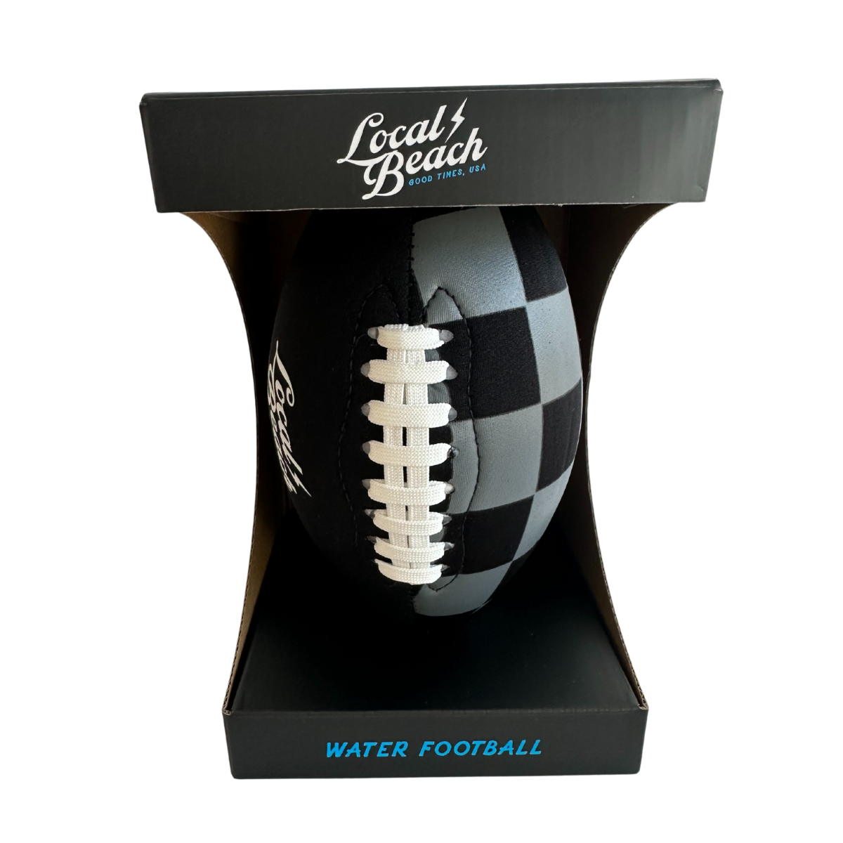 Local Beach Checker Beach & Water Football 9 inch – LocalBeach