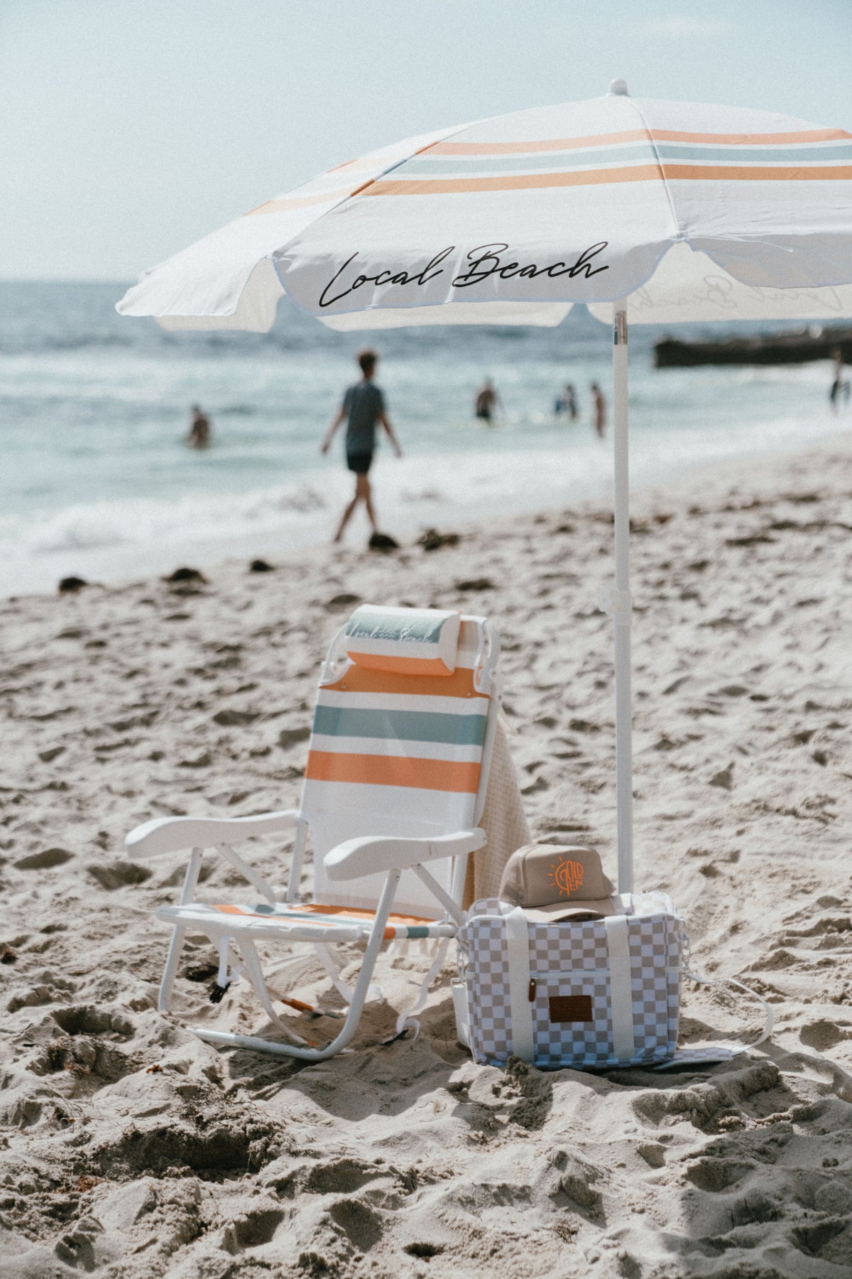 Packable Checker Cooler Bag – LocalBeach