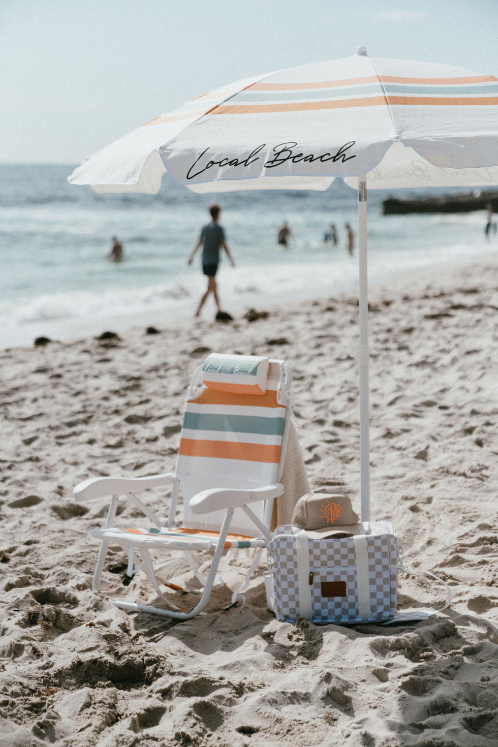 Packable Checker Cooler Bag – LocalBeach