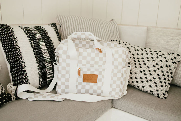 Packable Checker Cooler Bag – LocalBeach