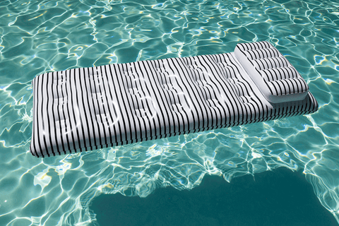 Stripe Lounger Pool Float – LocalBeach